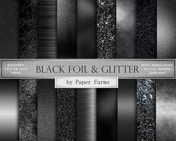 Black Foil Texture