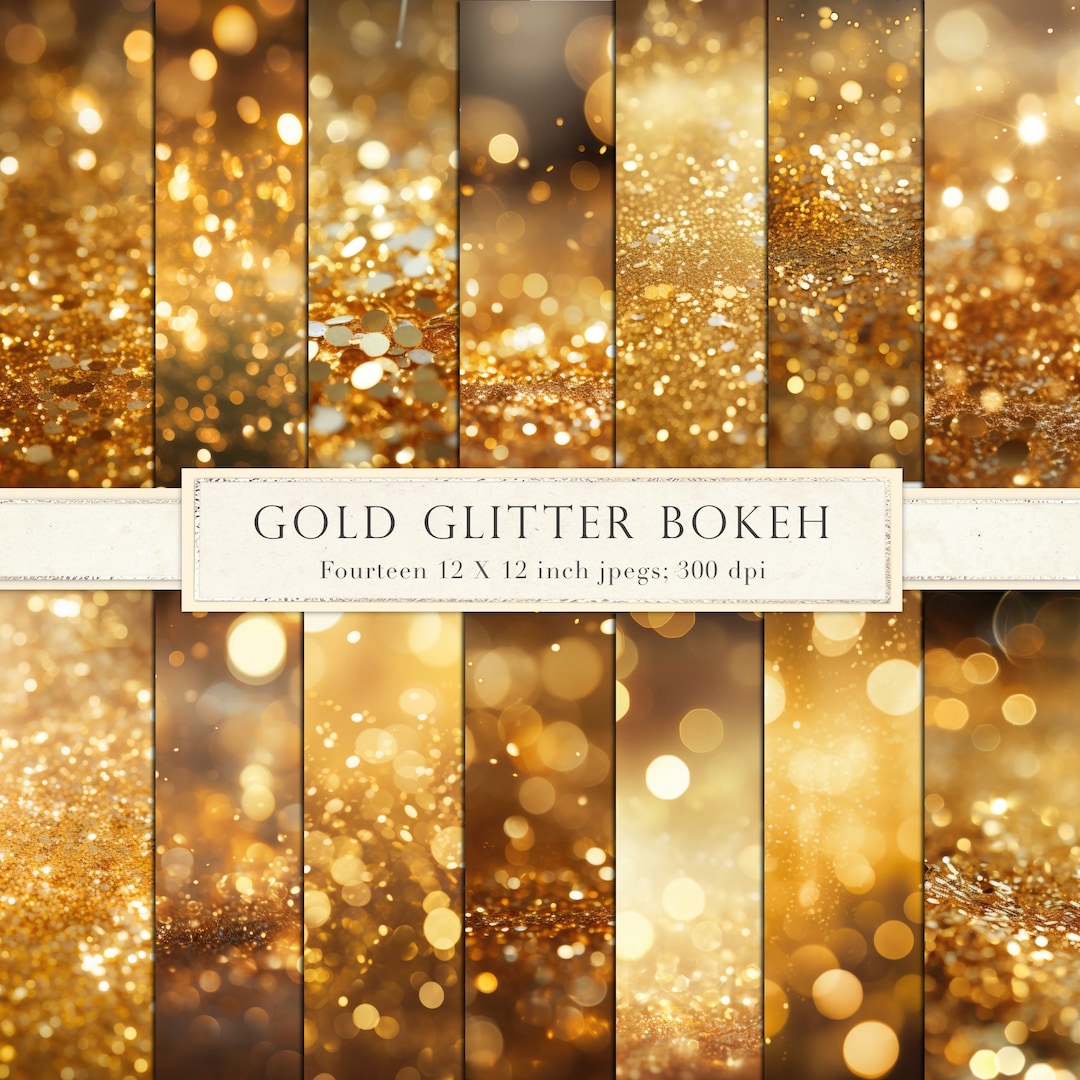 Gold Glitter Bokeh, Glitter Bokeh, Glitter Dust Bokeh, Gold Glitter ...