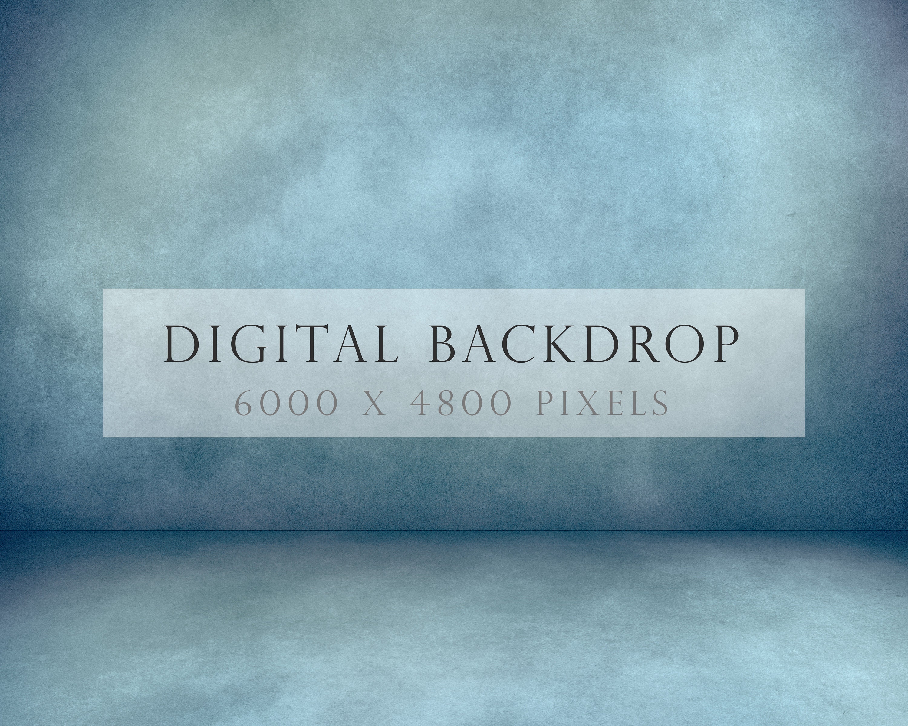 Blue Photography Backdrop Printable Backdrop Grunge - Etsy