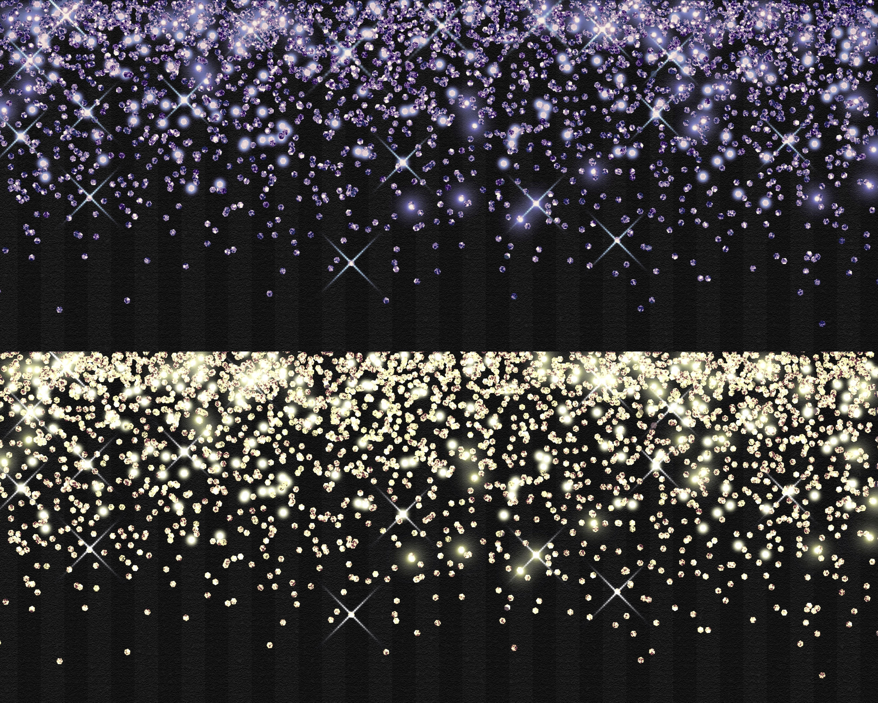 Glitter Borders Glitter Overlays Glitter Confetti Confetti - Etsy