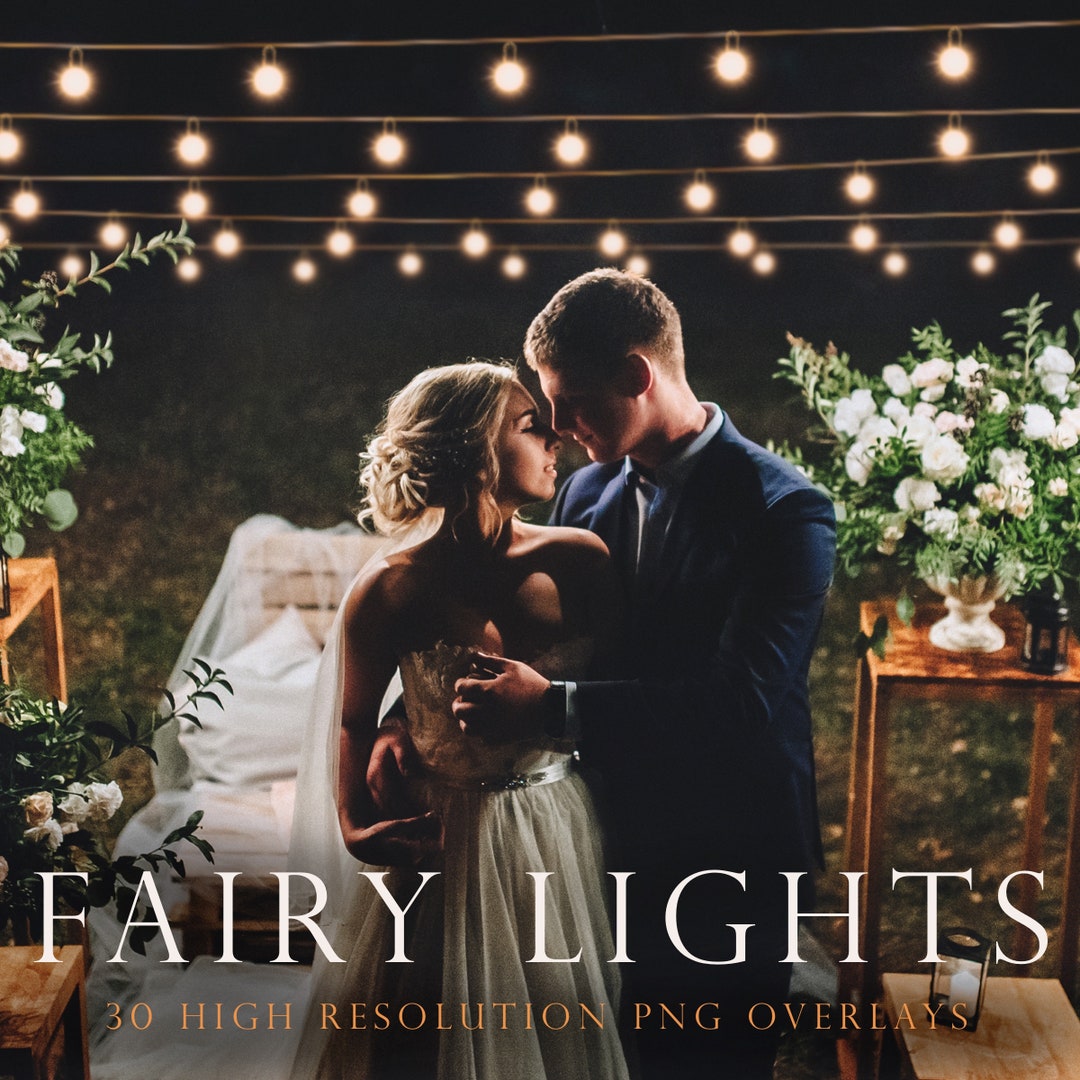 String Lights Overlay, Fairy Lights, Christmas Lights, Overlay, Clipart ...