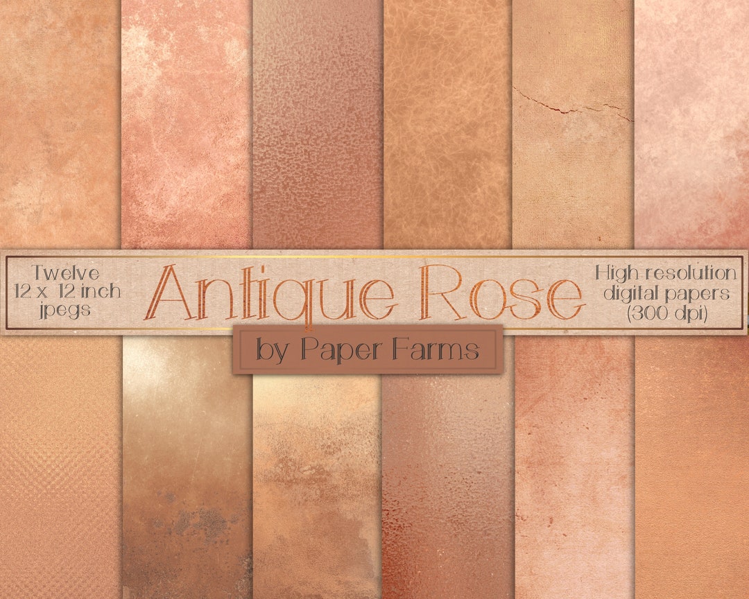 Antique Rose Gold, Vintage Rose Gold, Old Rose Gold, Aged Rose Gold ...