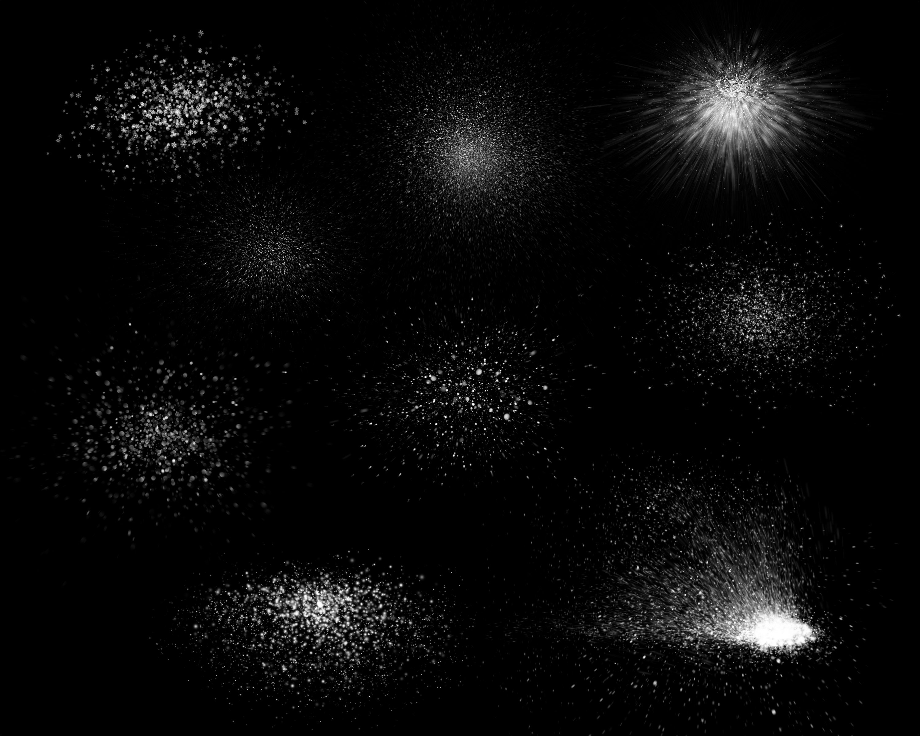 Blowing Snow Overlays Realistic Snow Blowing Overlays | Etsy