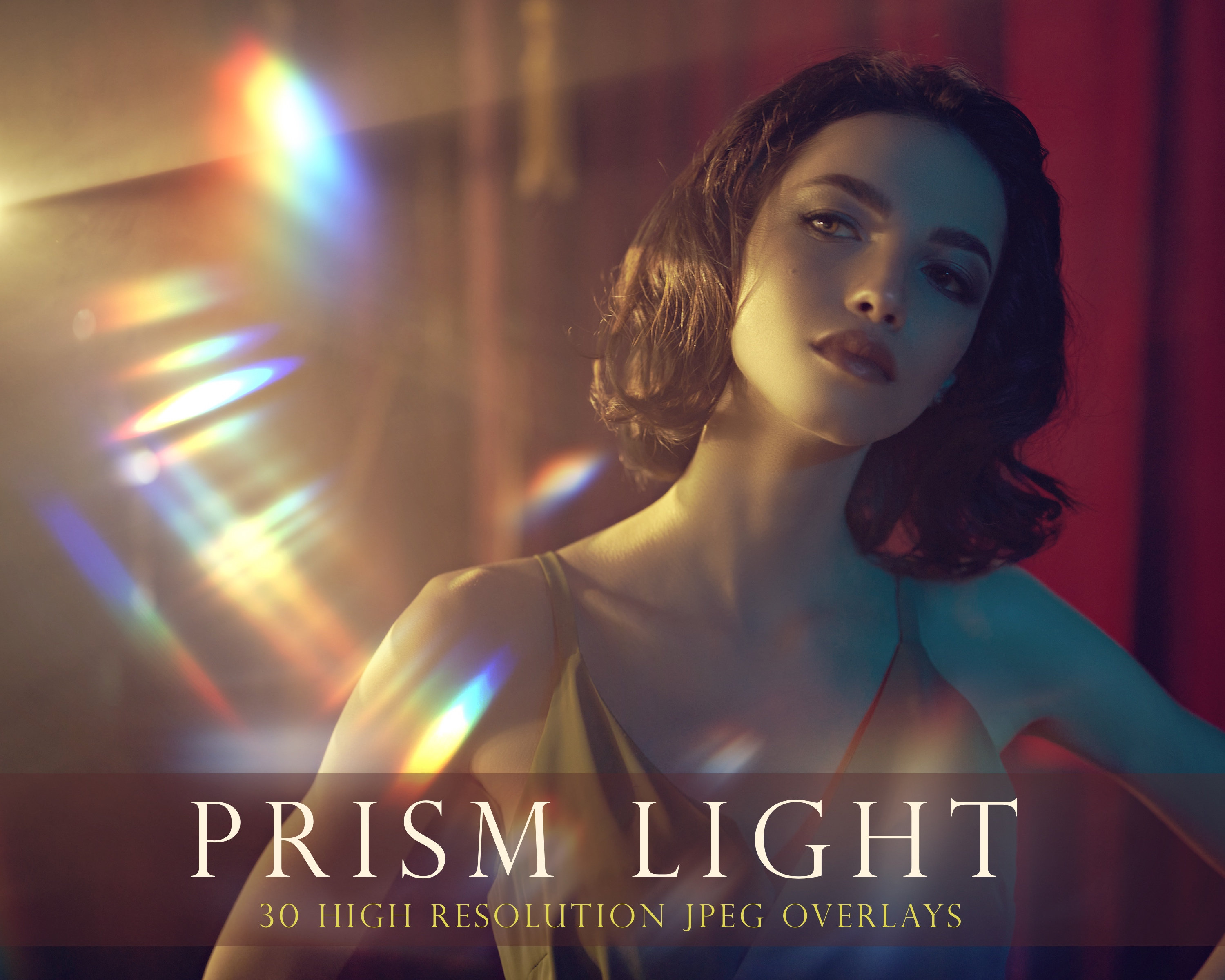 Prism overlays crystal light overlays rainbow light leaks | Etsy