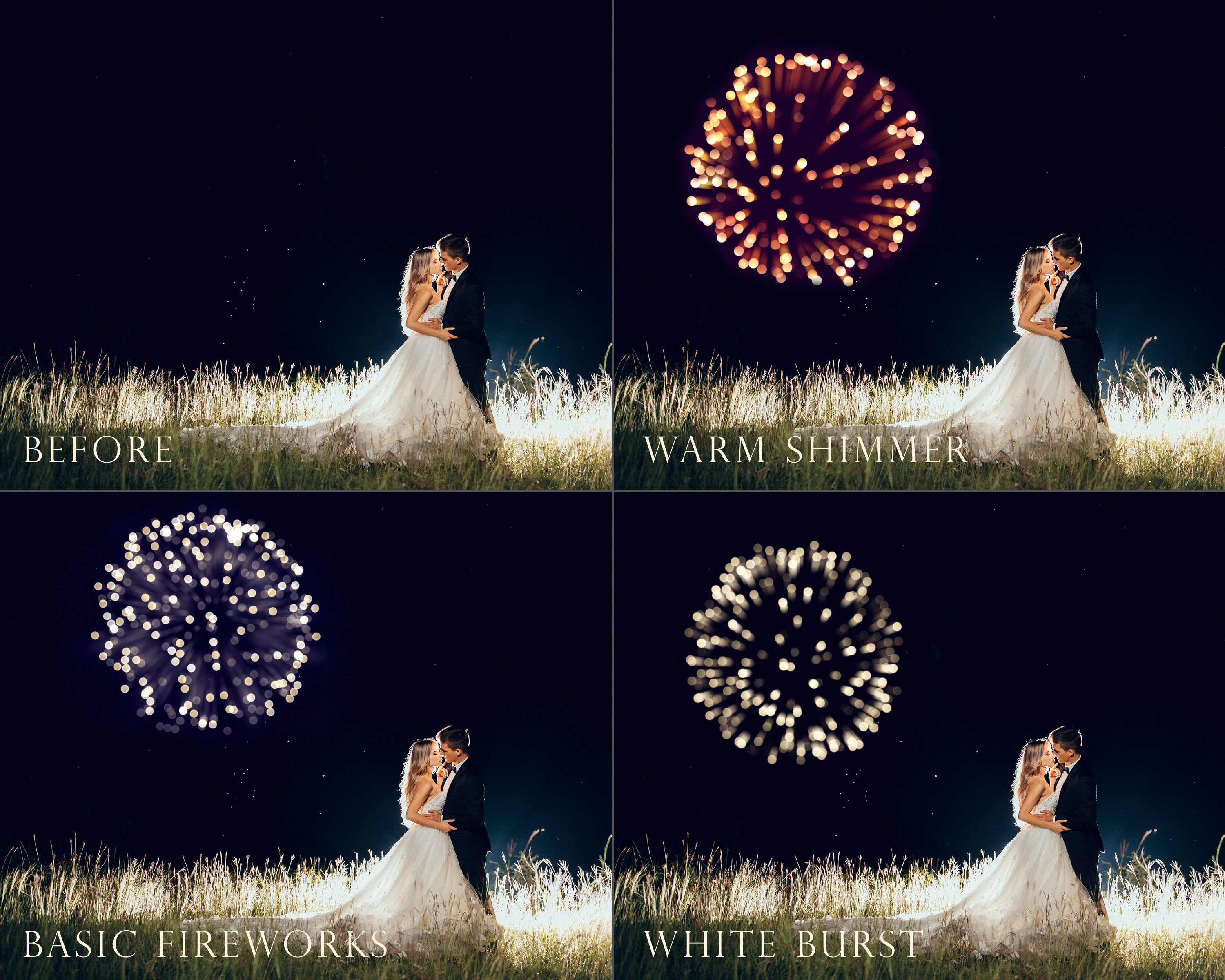 Bokeh Fireworks Firework Bokeh Overlay Overlays Photoshop - Etsy