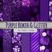 Purple Bokeh, Digital Paper, Backgrounds, Scrapbook Paper, Patterns ...