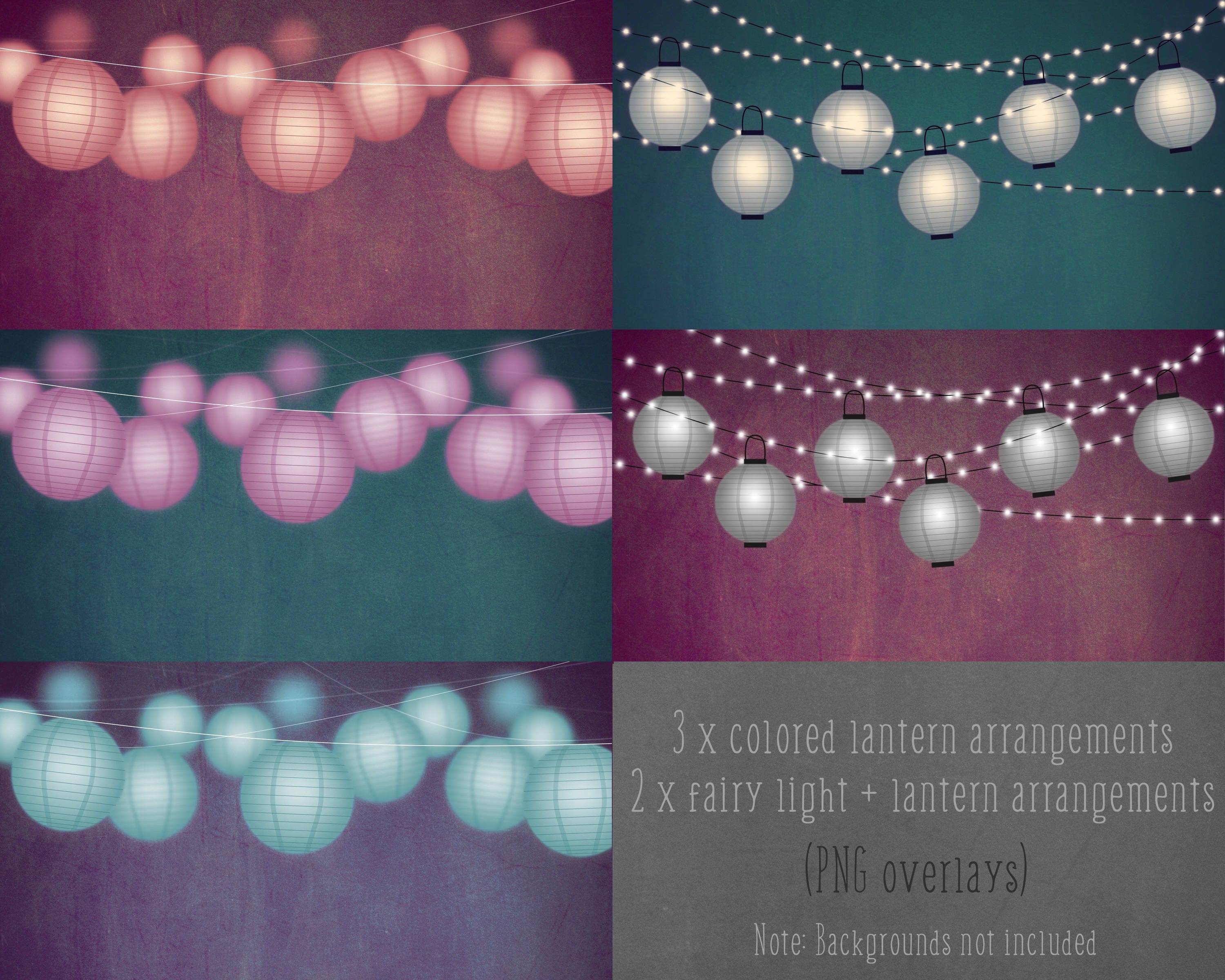 Paper Lanterns Clipart Lanterns Clipart Paper Lantern | Etsy