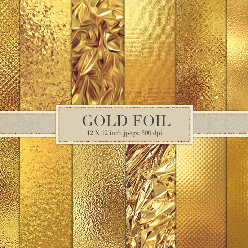 Gold Foil - Etsy