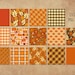 Thanksgiving Digital Paper, Fall Digital Paper, Earth Tones, Fall ...