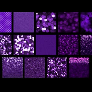 Purple Bokeh, Digital Paper, Backgrounds, Scrapbook Paper, Patterns ...