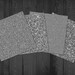 Silver Bokeh Digital Paper, Silver Glitter Digital Paper, Silver ...