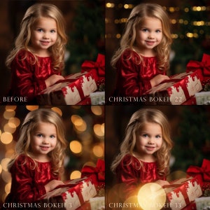 Christmas Bokeh Overlays, Bokeh Christmas Overlay, Christmas Overlays ...