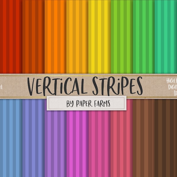 Vertical Stripes - Etsy