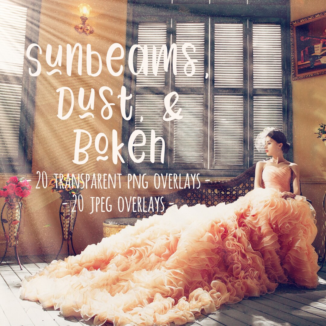 Sunlight Overlays, Photoshop Overlays, Sunbeams, Sunlight, Bokeh, Dust ...