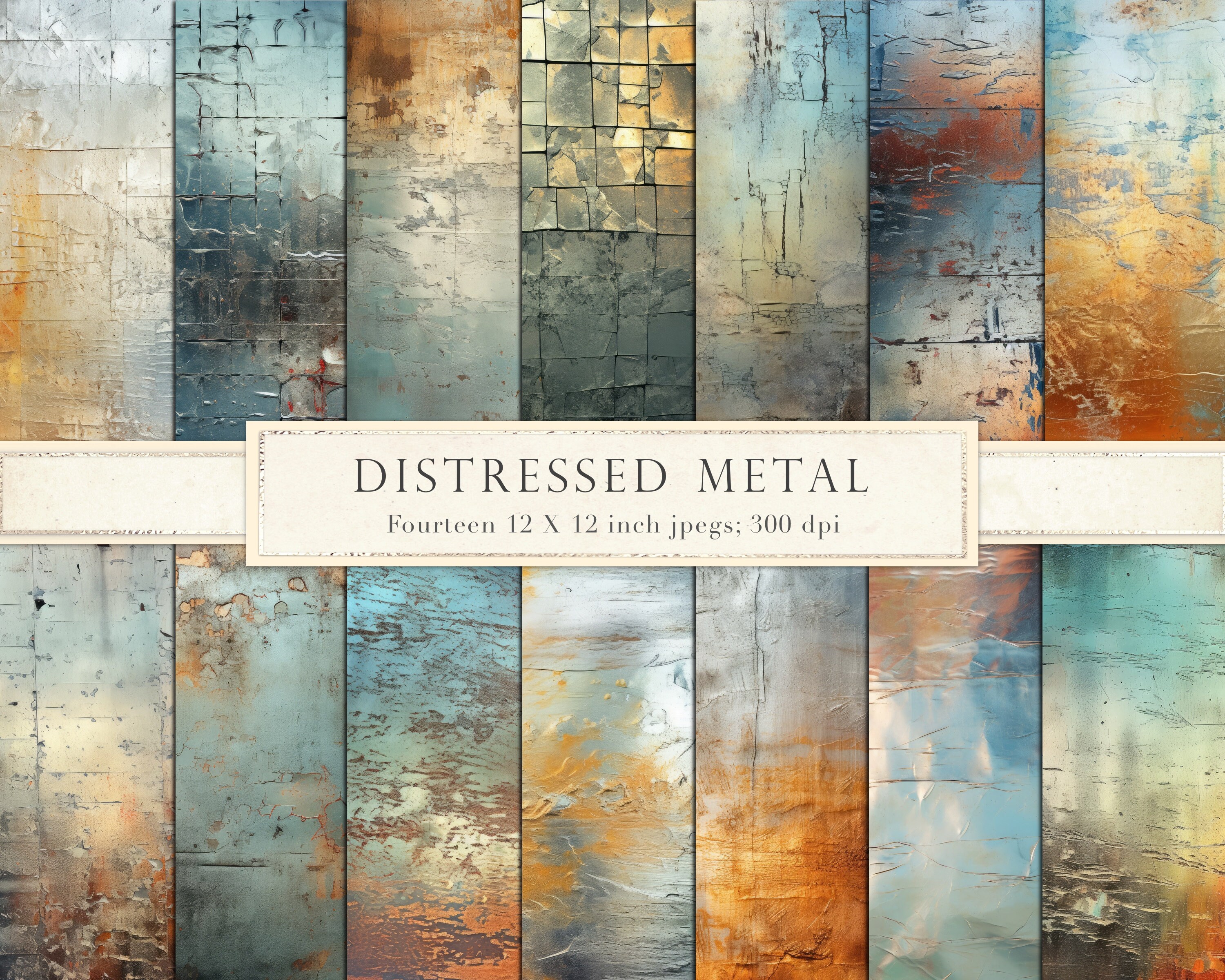 Distressed Metal Texture