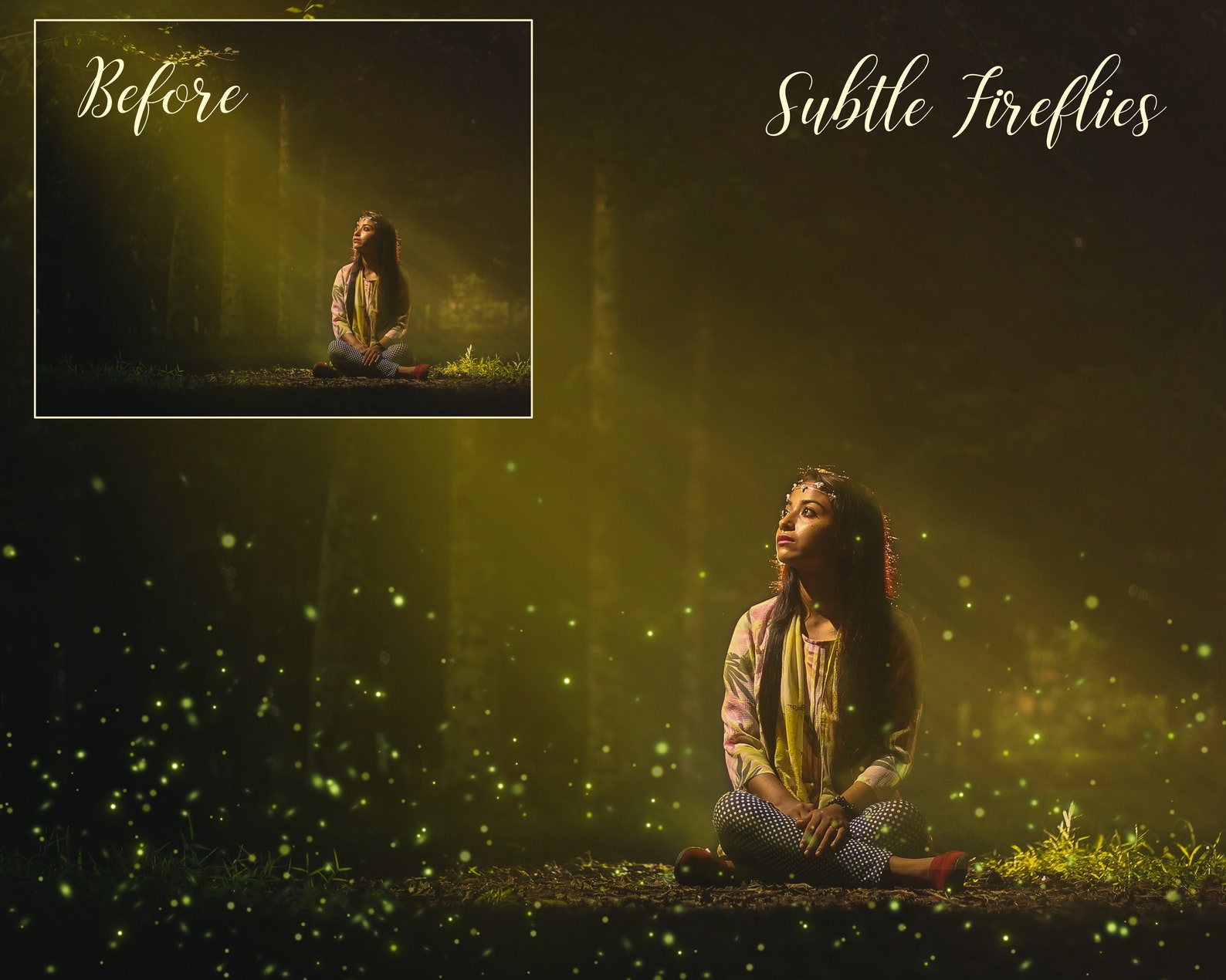 Firefly Overlays Fireflies Overlay Photoshop Overlays Glow - Etsy UK