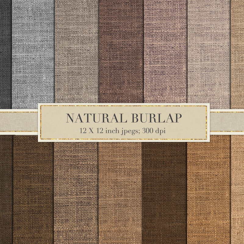 Burlap Canvas - Etsy