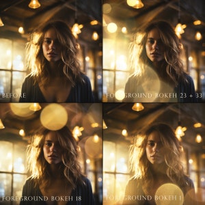 Bokeh Overlays, Photoshop Overlays, Foreground Bokeh Overlays, Large ...