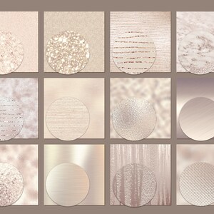 Pearl Digital Paper, Ivory Digital Paper, Wedding, Backgrounds, Ivory ...