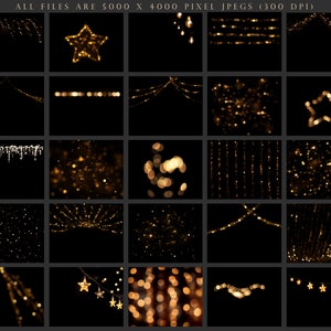 Christmas Bokeh Overlays, Bokeh Christmas Overlay, Christmas Overlays ...