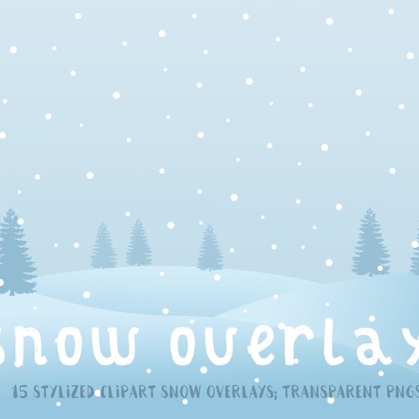 Falling Snow Svg - Etsy