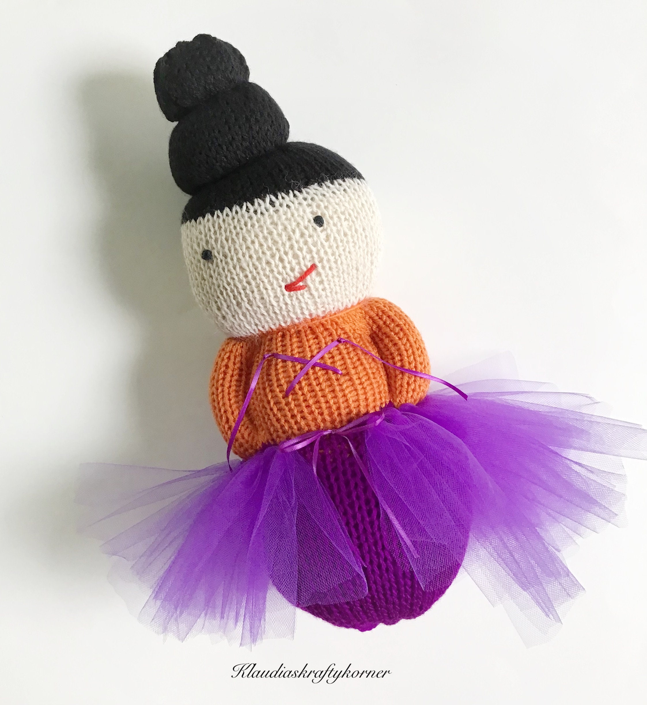 Knitting Machine Witch Sisters Picture Tutorial PDF Witch How - Etsy