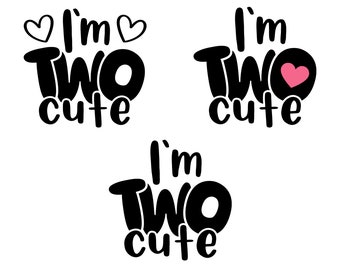 Im Two Svg - Etsy