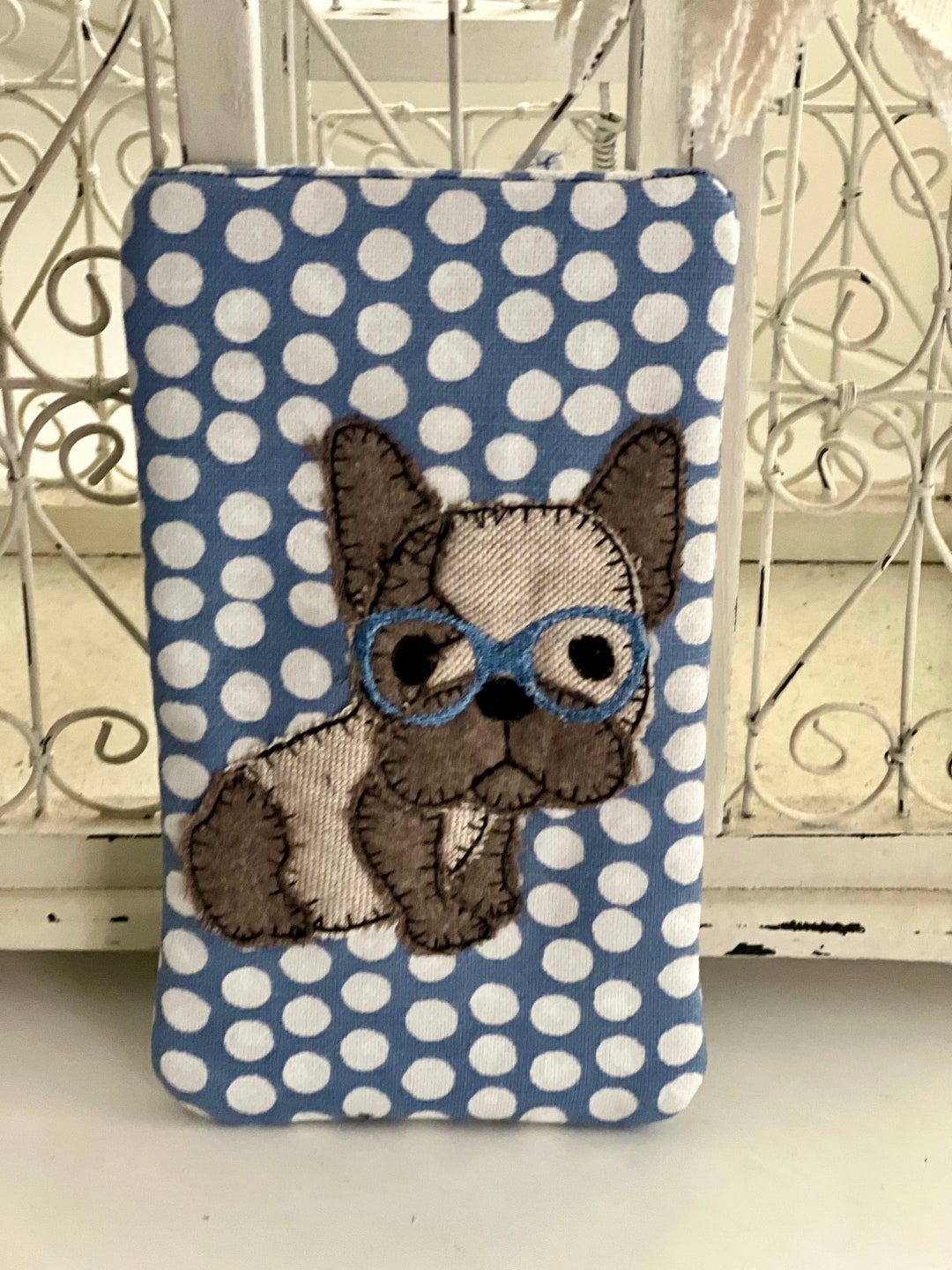 Frenchie Glasses Case, French Bulldog Glasses Case, Frenchie Mobile ...