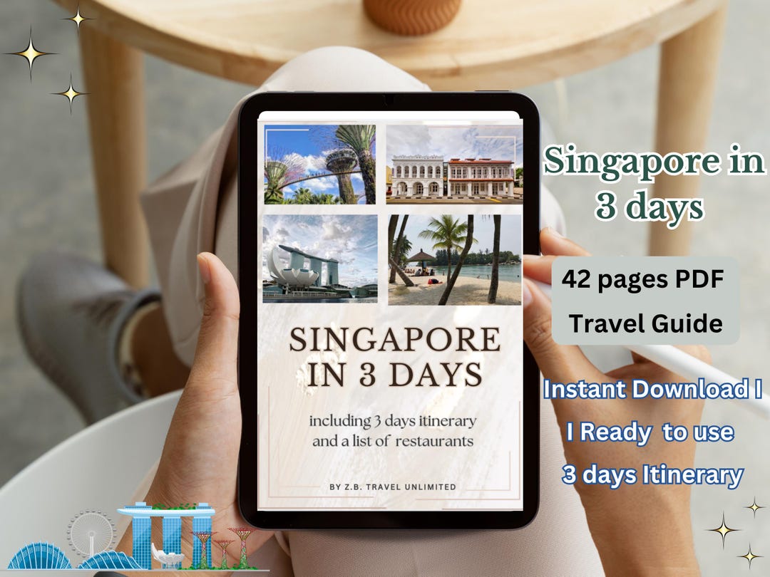 Singapore in 3 Days Mini Travel Guide I Walking Itinerary I List of ...