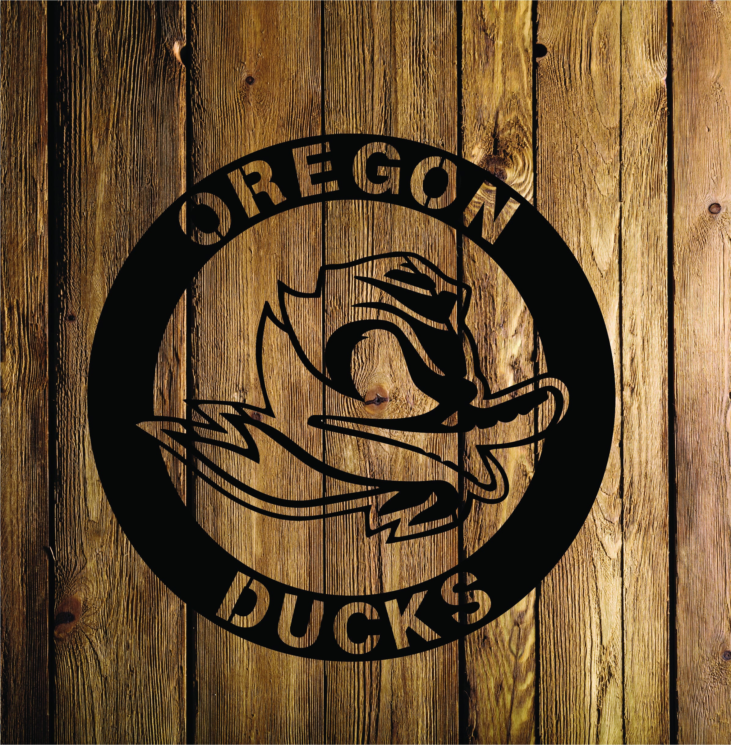 POWDER COATED Oregon Ducks Metal Sign - Etsy