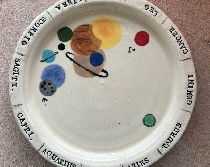 Zodiac Decorative Plate - Etsy