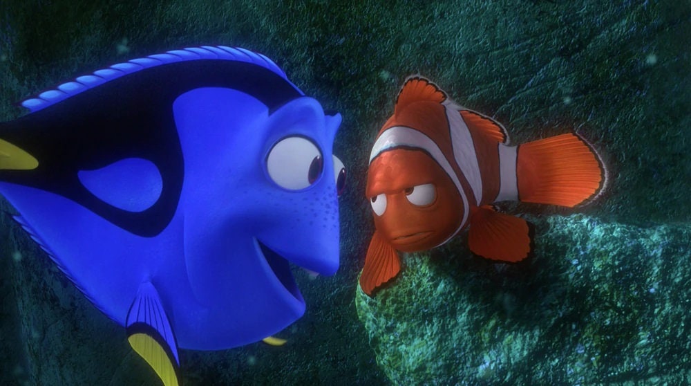 Finding Nemo just Keep Swimming Screenplay POSTER up to 24 X 36 Film ...
