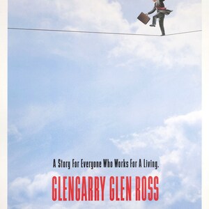 Glengarry Glen Ross - Screenplay Movie Poster (up to 24" X 36 ...