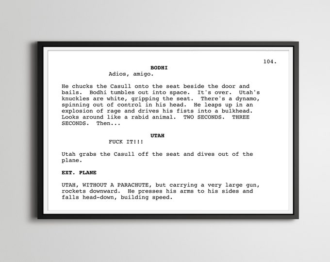 Gladiator Screenplay Movie Poster up to 24 X 36 Russell Crowe Maximus ...