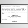 The Breakfast Club Screenplay POSTER! (up to 24" X 36") - Minimal ...