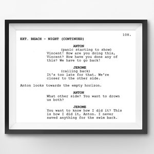 Scene From Gattaca (8"x10" Digital Download) - High Resolution - Print ...