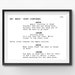The Breakfast Club Screenplay POSTER up to 24 X 36 Minimal Film Script ...