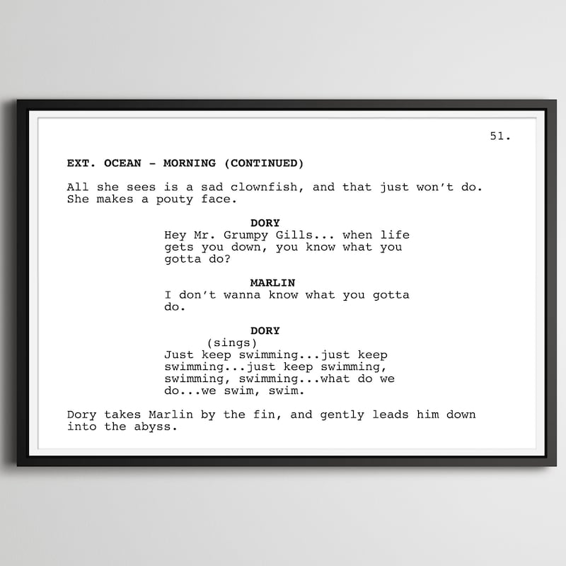 Finding Nemo Art - Etsy