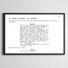 The Breakfast Club Screenplay POSTER! (up to 24" X 36") - Minimal ...