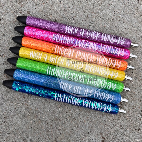 Individual Personalized Pens - Etsy