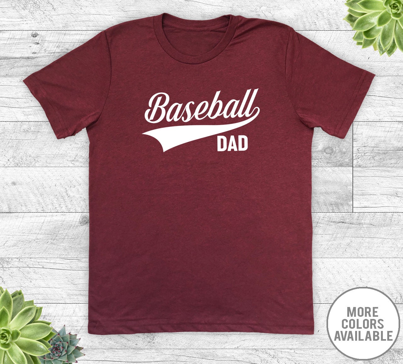 Baseball Dad - Unisex T-shirt - Baseball Dad Shirt - Baseball Dad Gift ...