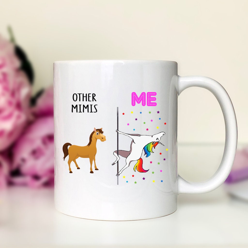 Other Mimis Me Unicorn Mimi Mug Mimi Gift Funny Mimi | Etsy