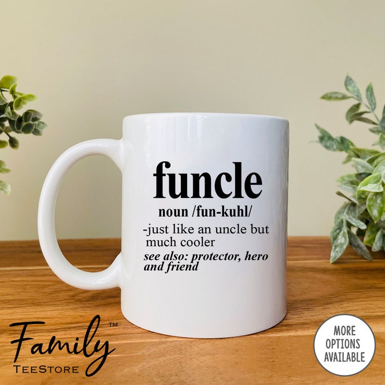 Funcle Noun Coffee Mug, Uncle Mug, Uncle Gift, Funny Uncle Mug - Etsy