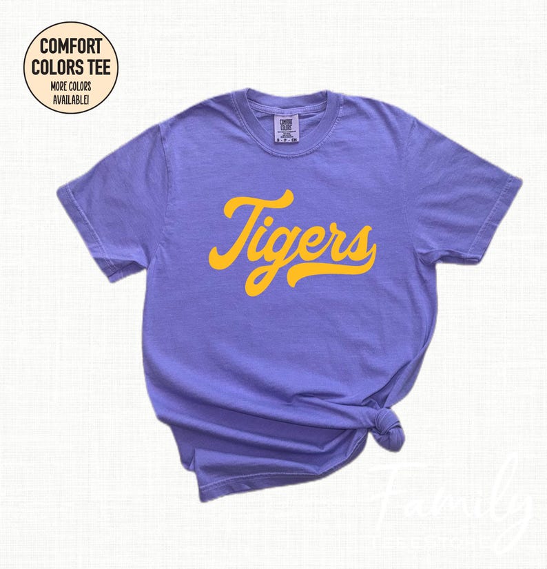 Comfort Colors Custom School Mascot T-shirt, Personalized Scold Spirit ...
