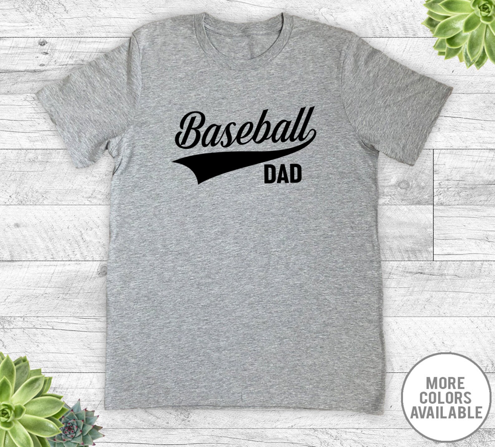 Baseball Dad - Unisex T-shirt - Baseball Dad Shirt - Baseball Dad Gift ...
