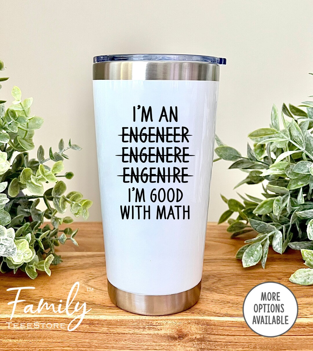 I'm an Engineer Tumbler - 20 Oz Tumbler - Funny Engineer Gift ...
