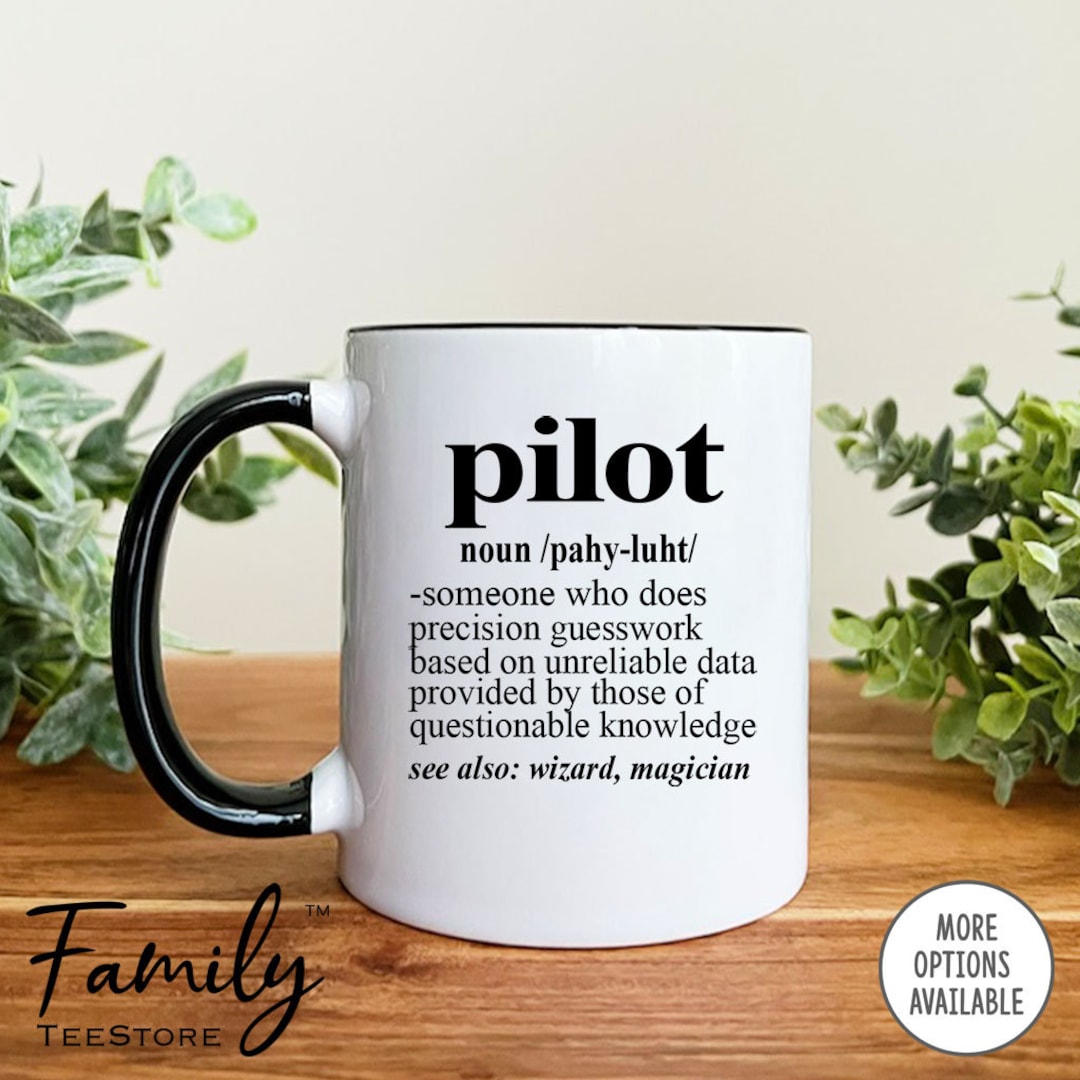 Pilot Coffee Mug Pilot Gift Pilot Mug Gift for Pilot - Etsy