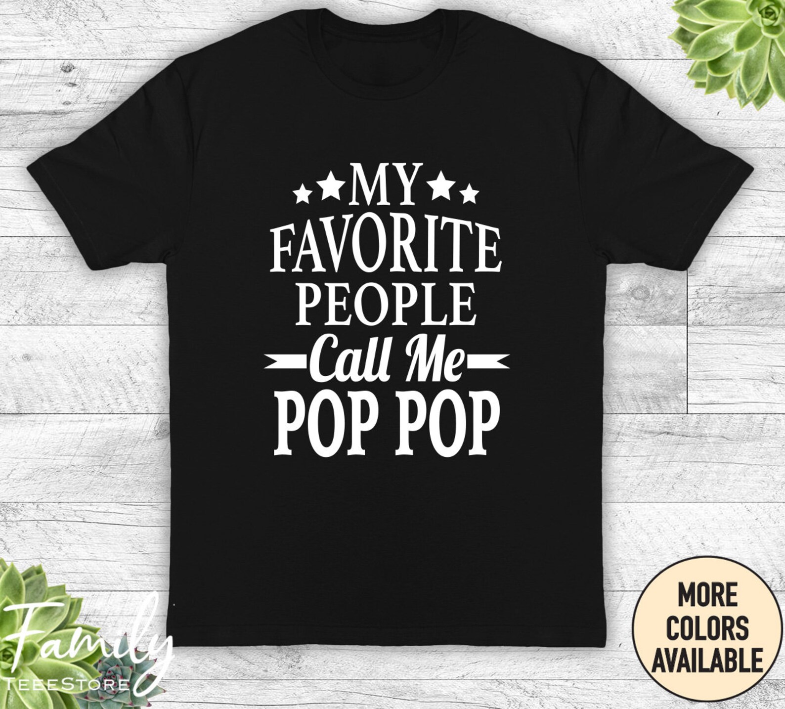 My Favorite People Call Me Pop Pop Unisex Shirt, Pop Pop Shirt, Pop Pop ...