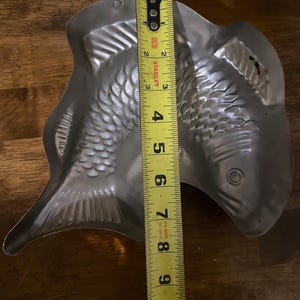 Vintage Copper Fish Mold - Etsy