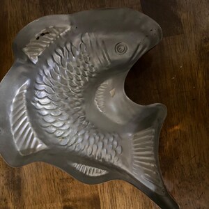 Vintage Copper Fish Mold - Etsy
